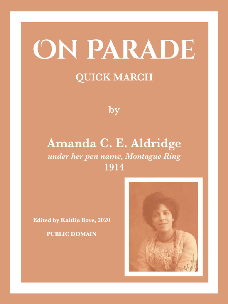 On Parade - Amanda Aldridge 2020 Edition | PDF | Musical Instruments ...