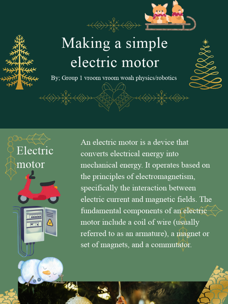 Making A Simple Motor | PDF