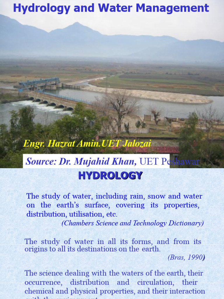 1-1 Hydrologic Cycle | PDF | Hydrology | Discharge (Hydrology)