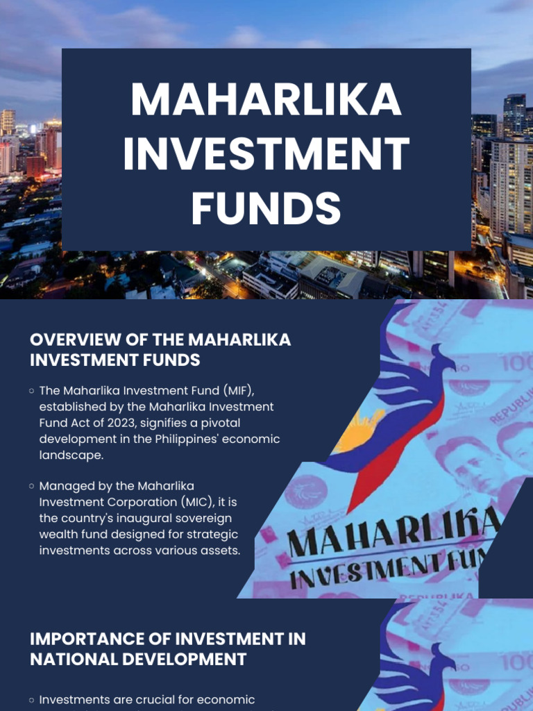 Maharlika Investment Fund Overview | PDF | Investing | Infrastructure