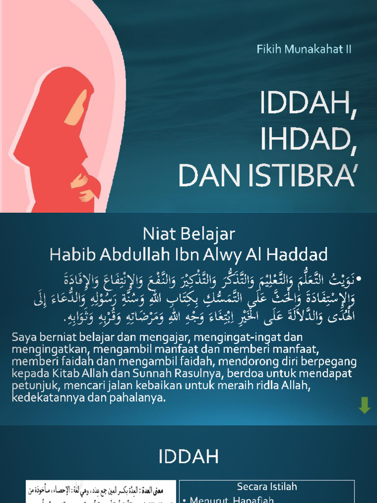 IDDAH, Ihdad Dan Istibra' | PDF