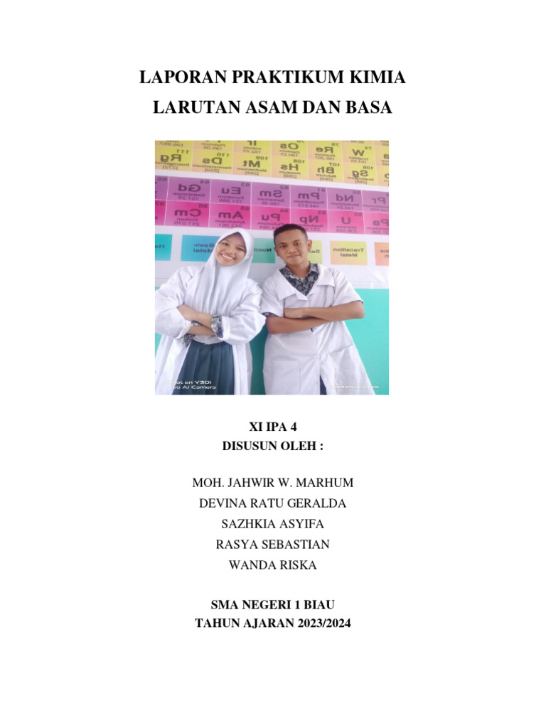 Larutan Asam Dan Basa 3 | PDF