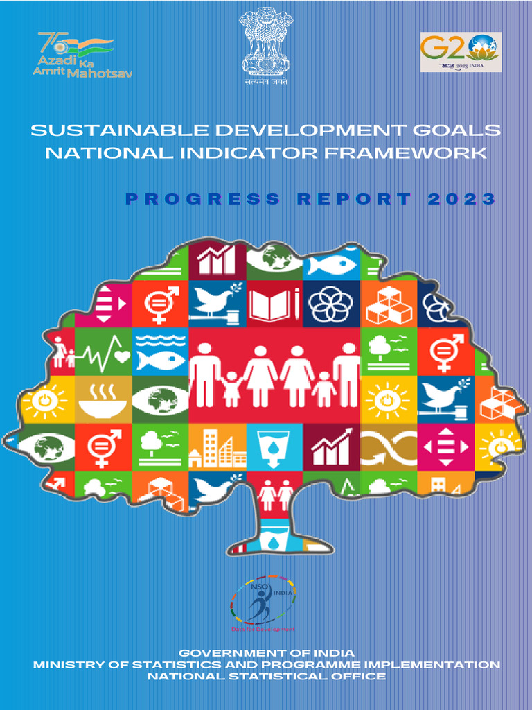 SDG National Indicator Framework 2023 | PDF | Climate Change Mitigation ...