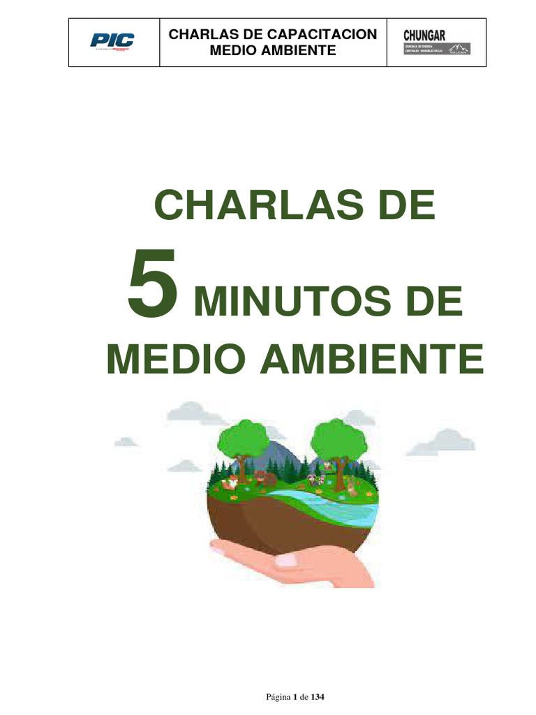 Charla de 5 Minutos de Medio Ambiente - CCHH | PDF | Residuos | Vertedero