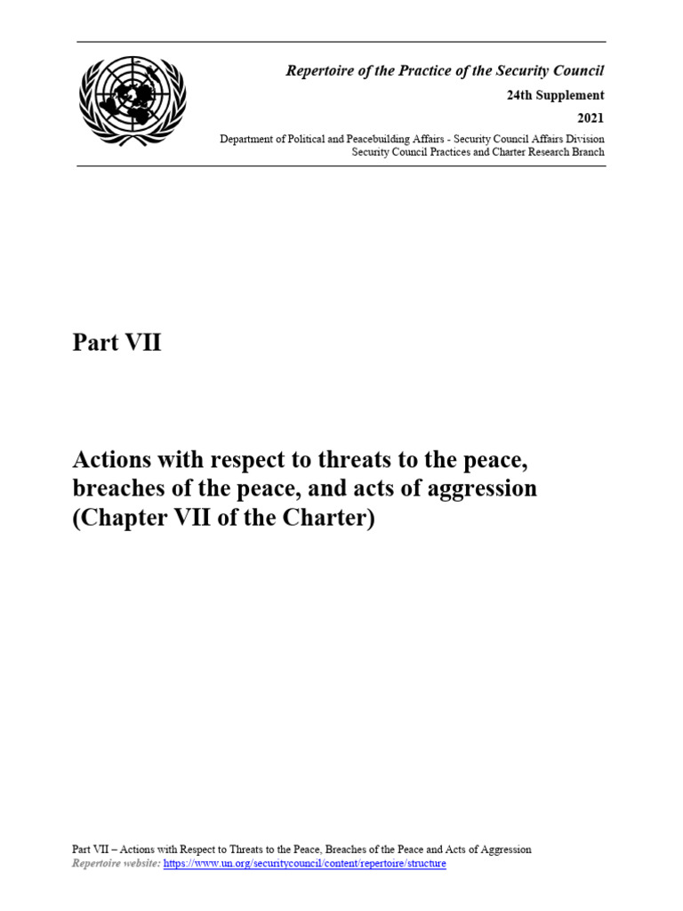 24th Suppl Part VII Advance Version | PDF | Al Shabaab (Militant Group ...