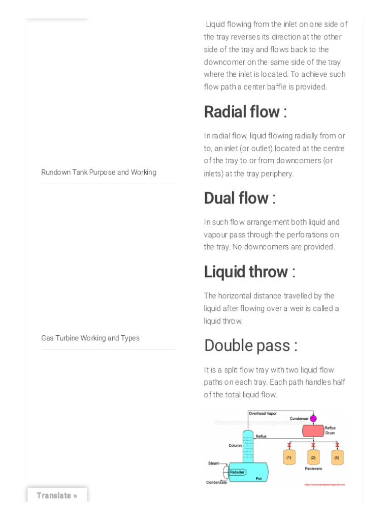 Distillation Key Terms - Chemical Engineering World | PDF | Distillation | Pump