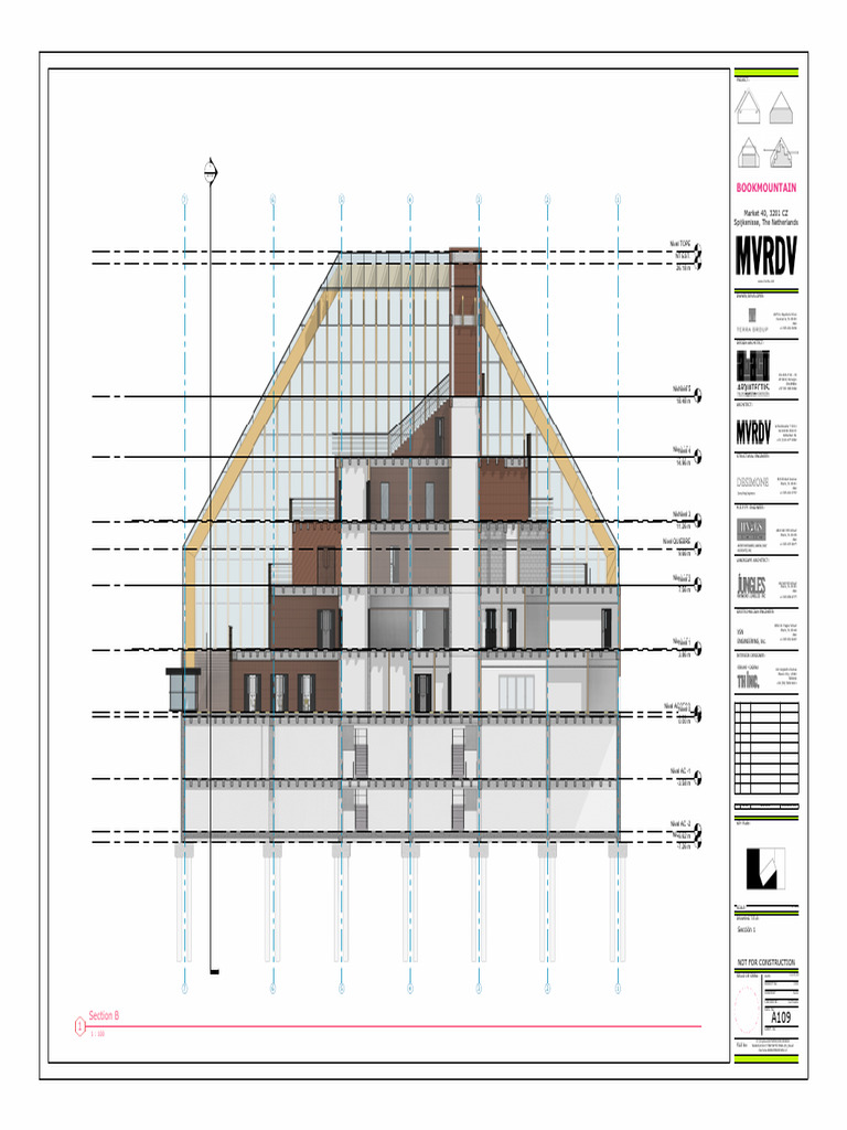 05 DJCG E01 ZZZ PDF Arq c02 Sheet A109 Sección 1 | PDF