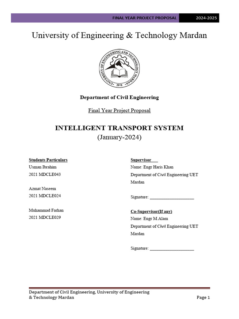 FYP Proposal 2022-23 (1) Presentation | PDF | Internet Of Things ...