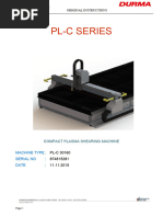 Pneumatic Sheet Metal Cutting Machine Documentation | PDF | Sheet Metal ...