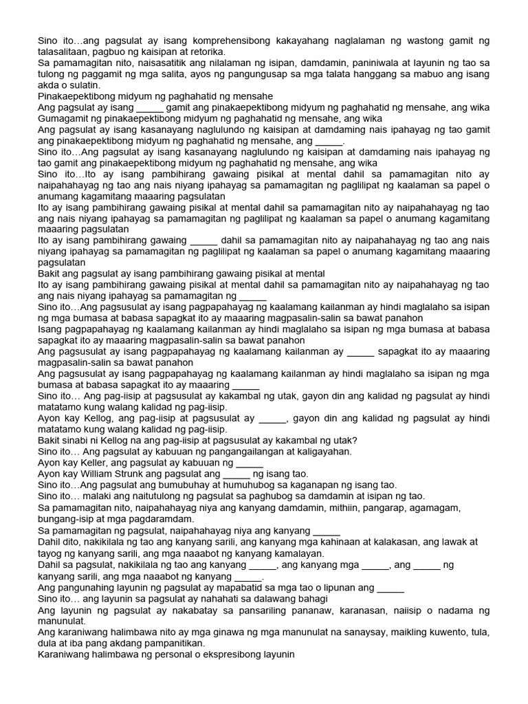 Fpl-A Notes | PDF