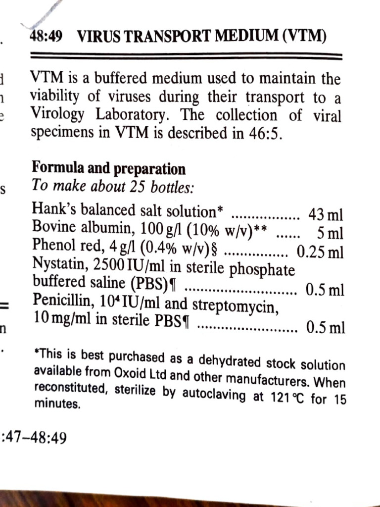 Nystatin, Buffered Saline (PBS) : 104IU/ml | PDF | Ph | Sterilization ...