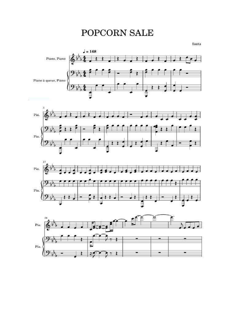 Popcorn-Salé Santa | PDF