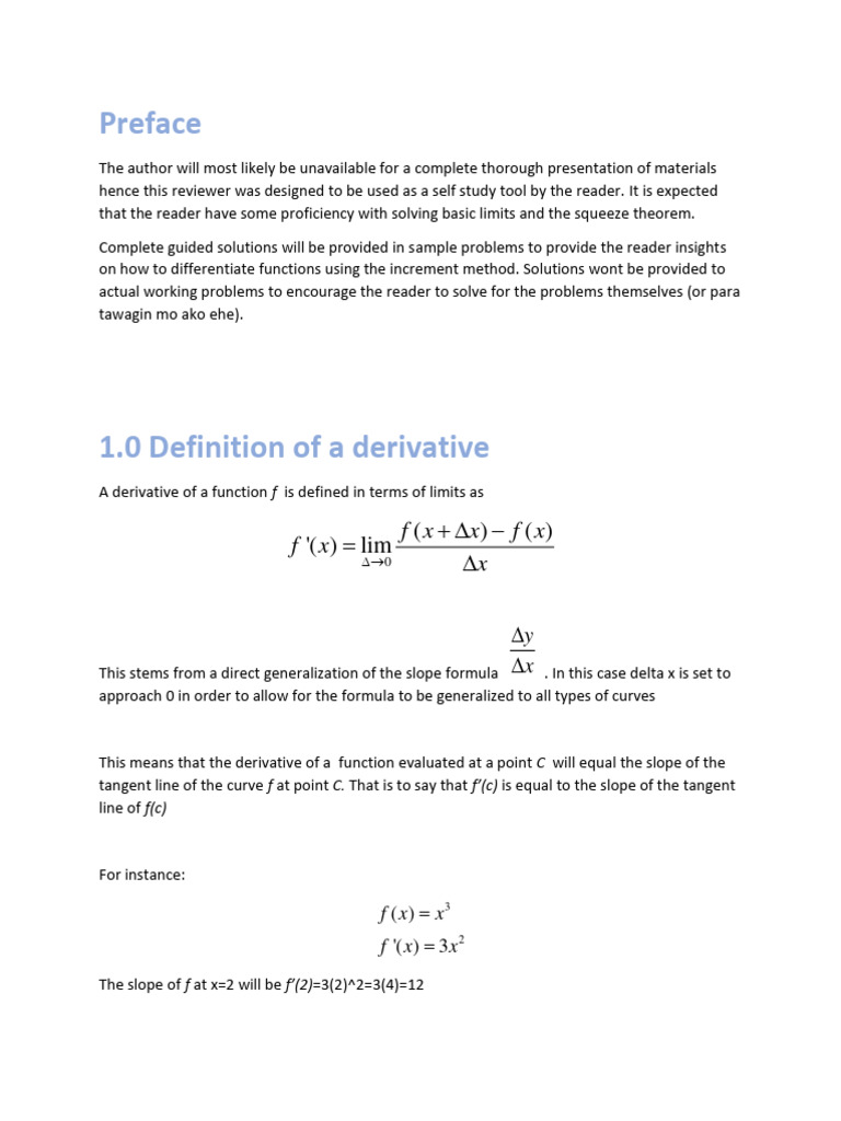 Diff-Eq PT 1 | Download Free PDF | Logarithm | Slope