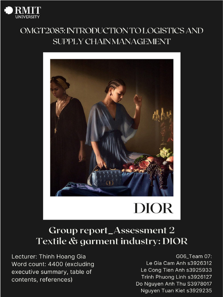 Omtg2805 Introtolog Asm2 g06 t07 | PDF | Supply Chain | Logistics