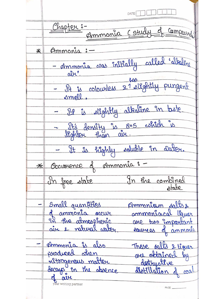 Ammonia | PDF