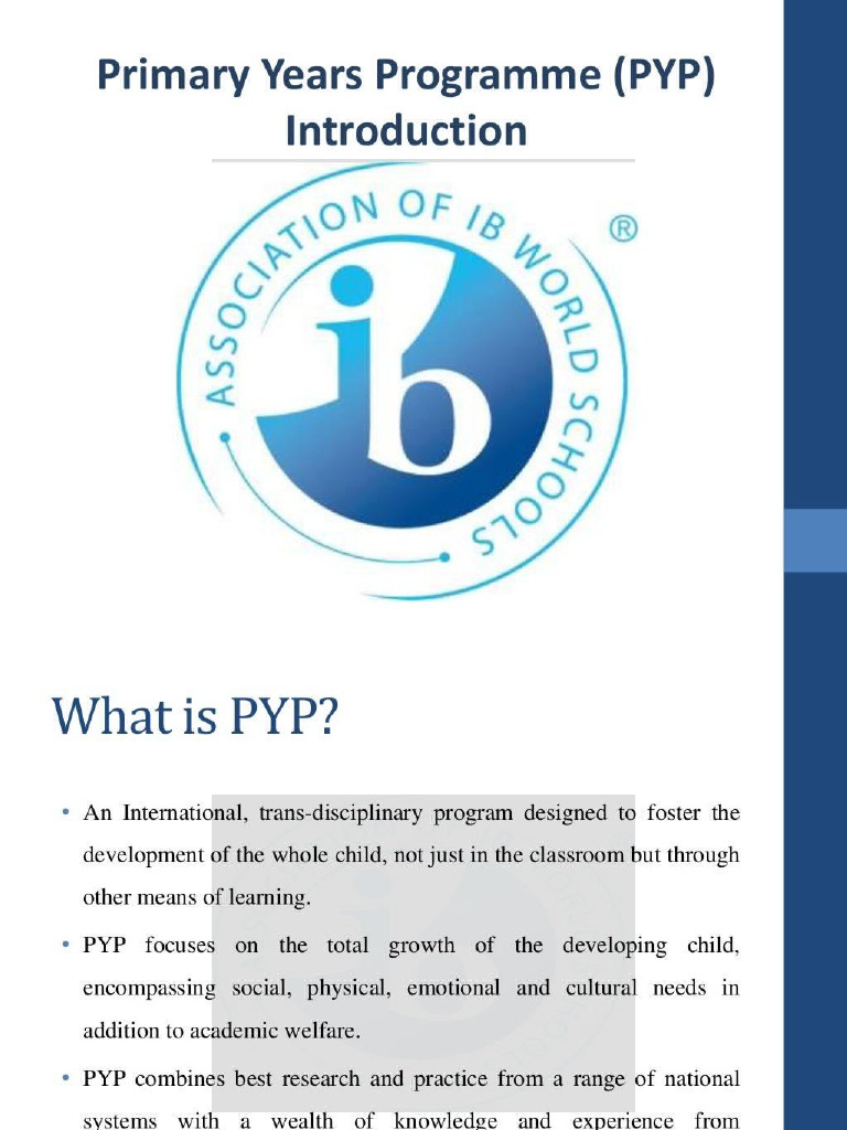 Ib Pyp Intro For Teachers | PDF