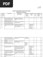 Grafic de Curatenie Si Dezinfectie | PDF