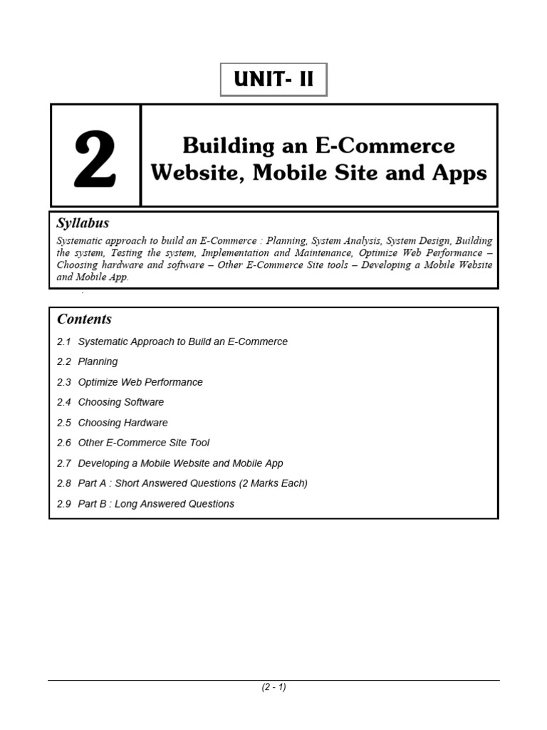 IT8005 EC Notes UNIT 2 | PDF | Websites | World Wide Web