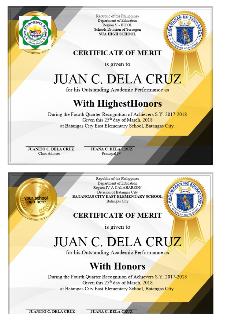 Cert of Commendation | Download Free PDF | Philippines | Southeast Asia