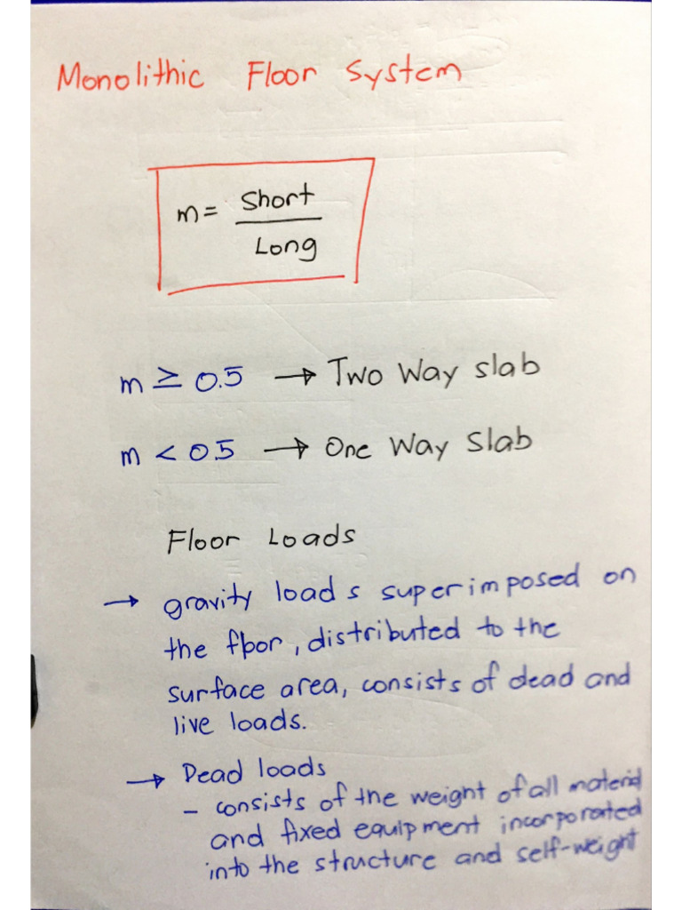 Monolithic Floor System | PDF