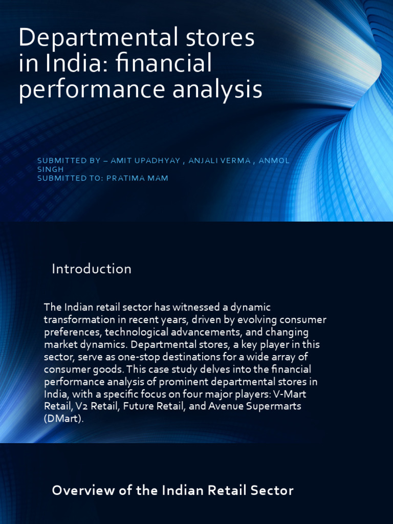 Departmental Stores In India Pdf Investing Stocks