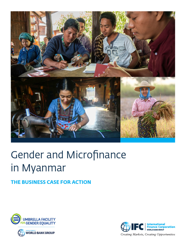 Gender MFI Myanmar | PDF | Microfinance | Employment