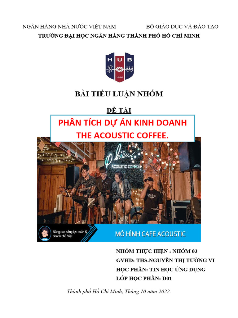 Bài Tập Nhóm Nhóm 03 Thud d01 Final | PDF