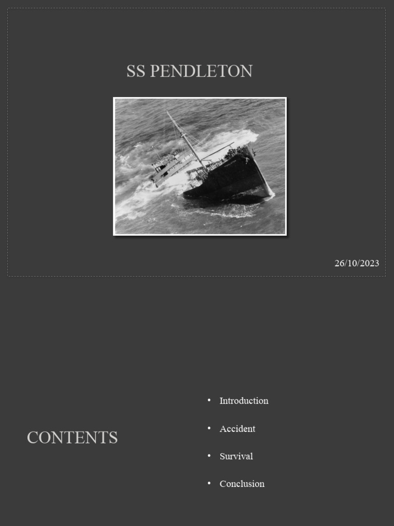 SS Pendleton | PDF