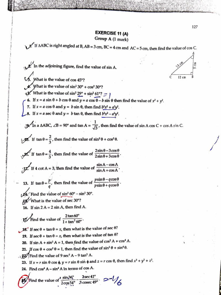 Trigonometry Revision 06-Jan-2024 10-10-45 | PDF