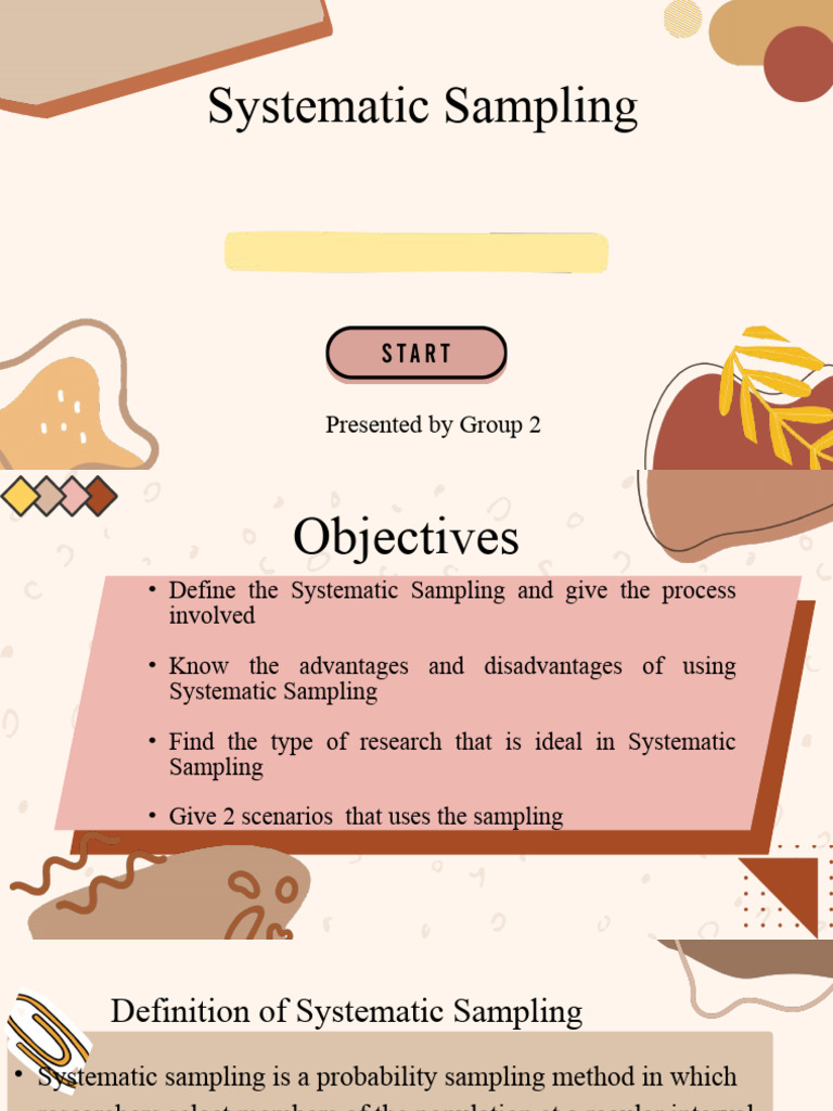 Systematic Sampling: Pros and Cons | PDF | Sampling (Statistics ...