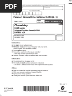 AQA A-Level Chemistry Data Booklet | PDF | Atoms | Chemical Substances