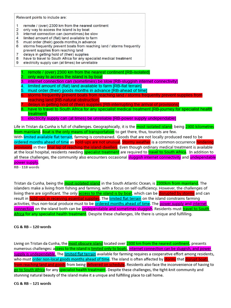 0510-21 Exer#4 Summary Abt Tristan Da Cunha | PDF | Island | Physical Geography