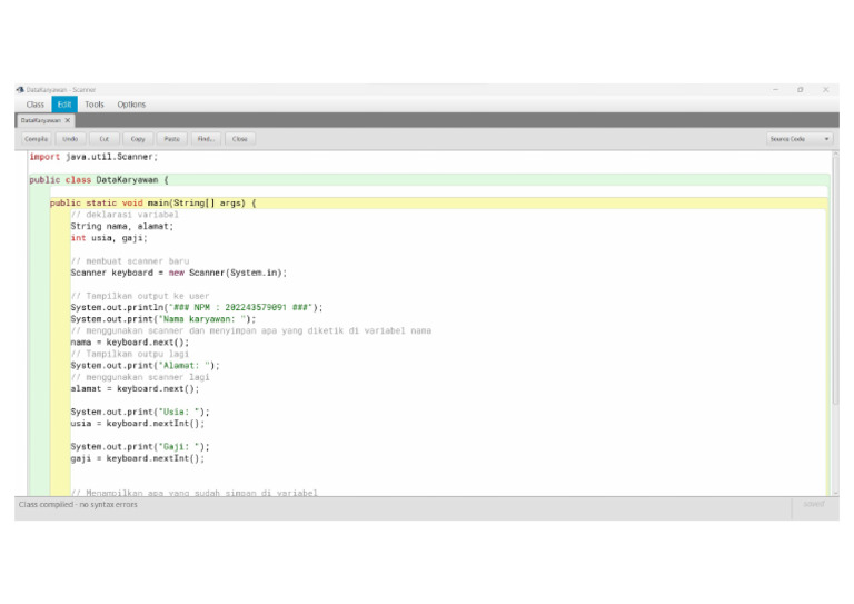Scanner Source Code | PDF