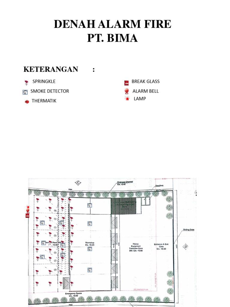 Denah - PT Bima | PDF