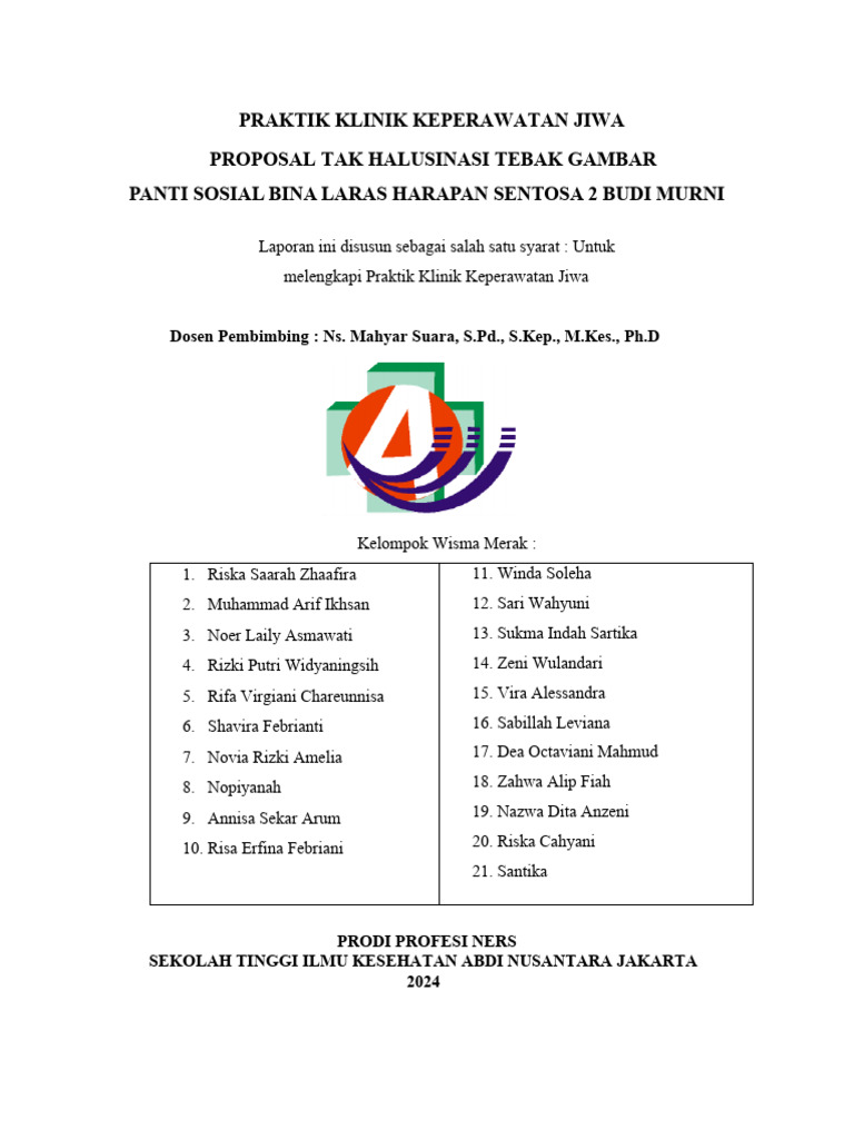 Mekanisme Terapi Aktivitas Kelompok | PDF | Pengembangan Diri | Sains ...