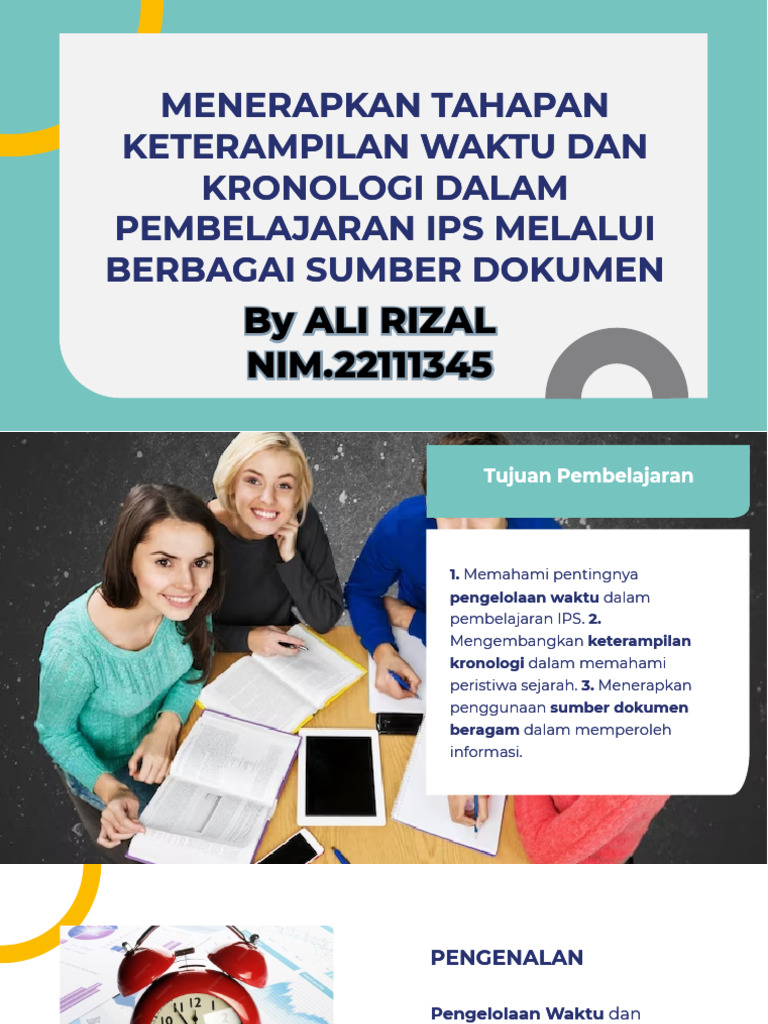 Tugas ALI RIZAL-Menerapkan Tahapan Keterampilan Waktu Dan Kronologi ...