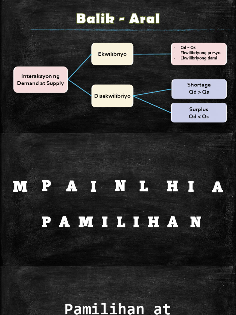 Istraktura NG Pamilihan | PDF
