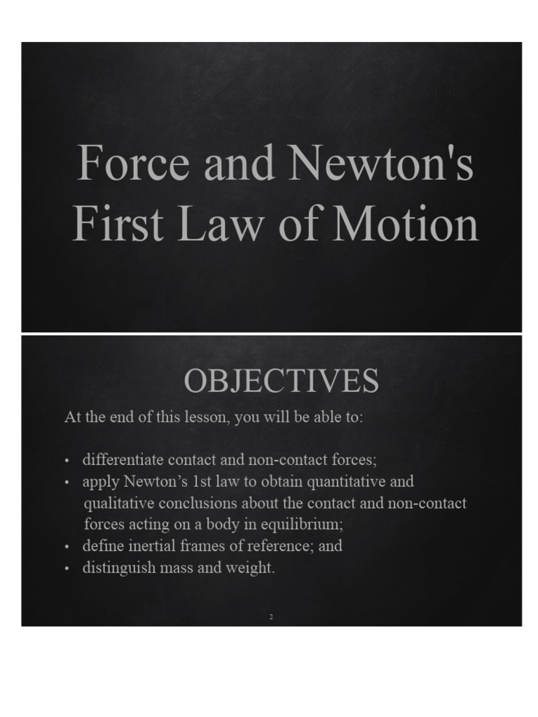 Force Pdf Force Inertia