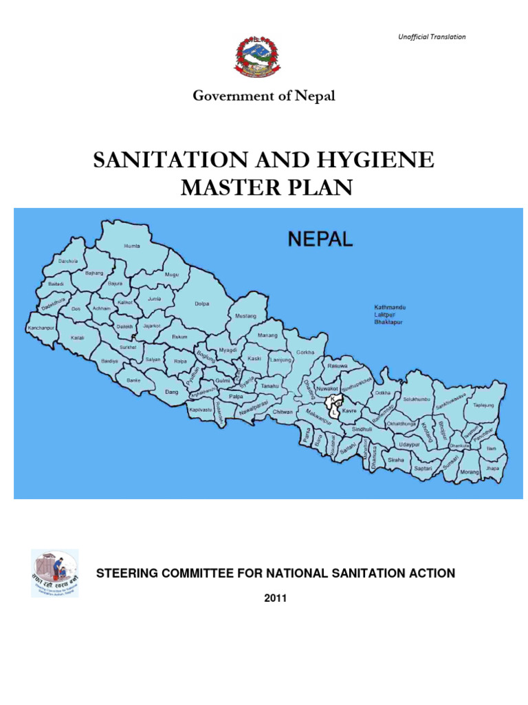 Nepal Sanitation Master Plan | PDF | Sanitation | Wash