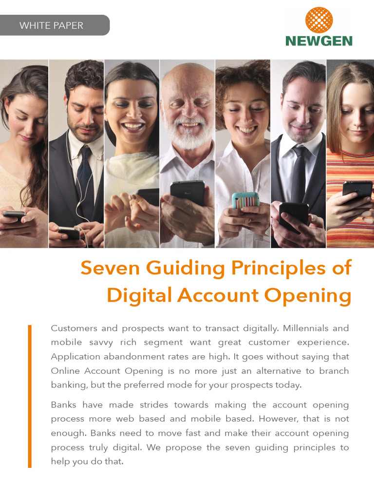 Seven Guiding Principles of Online | PDF | Application Software | Banks