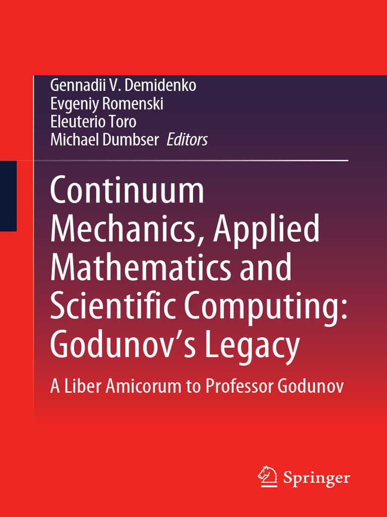 Continuum Mechanics, Applied Mathematics and Scientific Computing ...