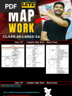 Class 10 SST Map Work Guide | PDF