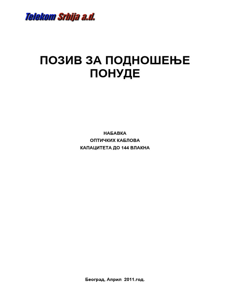 Kon. doc-Optika-Telekom | PDF