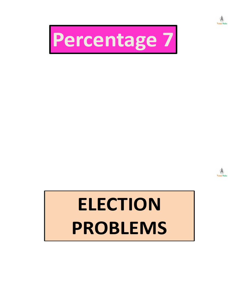 Percentage Class 7 Q | PDF