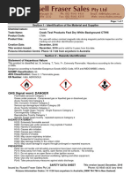 MSDS-Windex Glass Cleaner - 131017 | PDF | Dangerous Goods | Safety