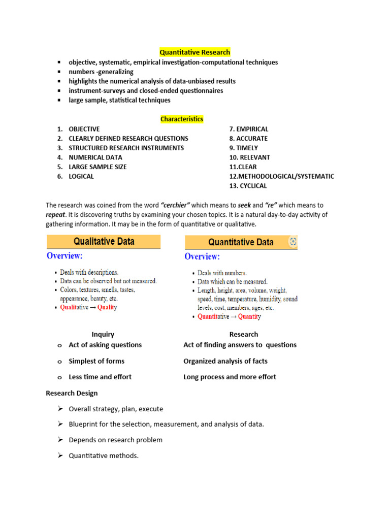 Research Reviewer | PDF | Level Of Measurement | Experiment