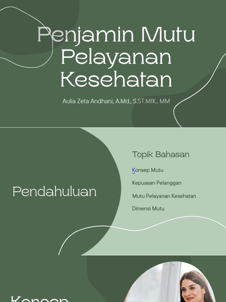 Mutu Dan Dimensi Mutu | PDF