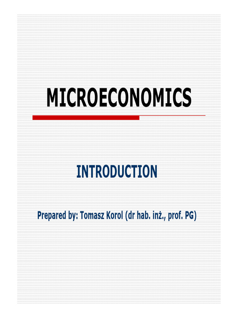 Introduction | PDF | Microeconomics | Monopoly
