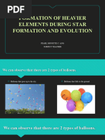 Lesson 2 Formation of Elements Stellar Nucleosynthesis | PDF | Stars ...