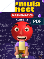 Electromagnetic Induction Emi Class 12 Physics Formula Sheet | PDF